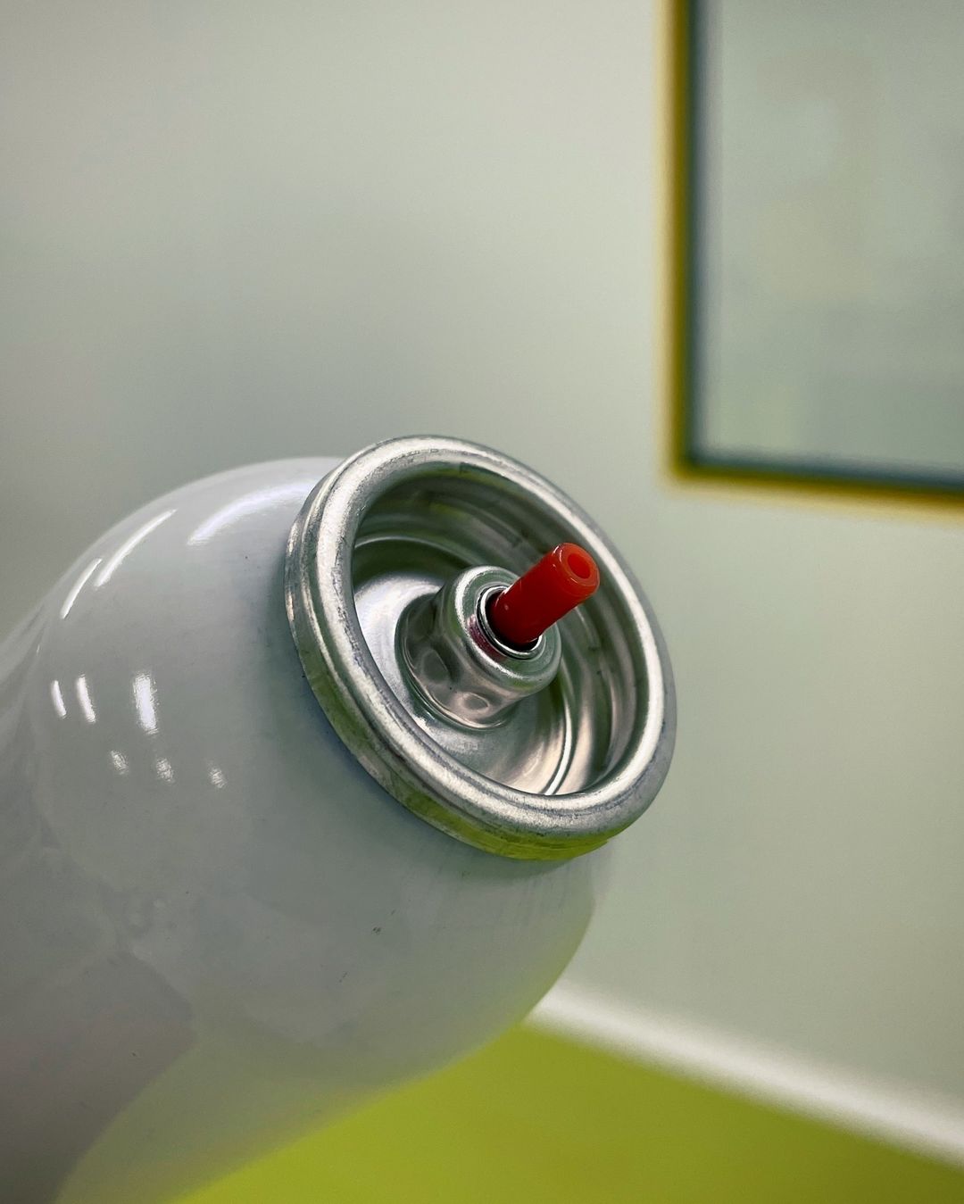 The first sample of Nasr Pharmaceutical's new line of spray products ...