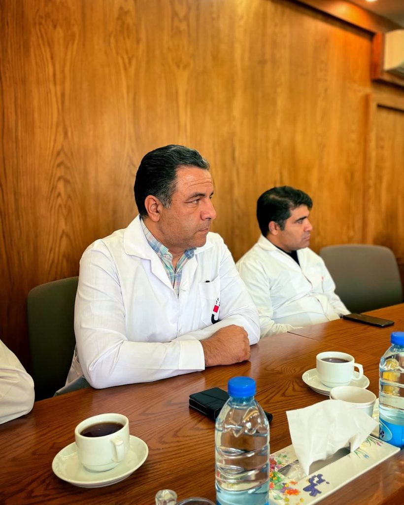 Visit of the officials from the Ministry of Health and the Veterinary ...